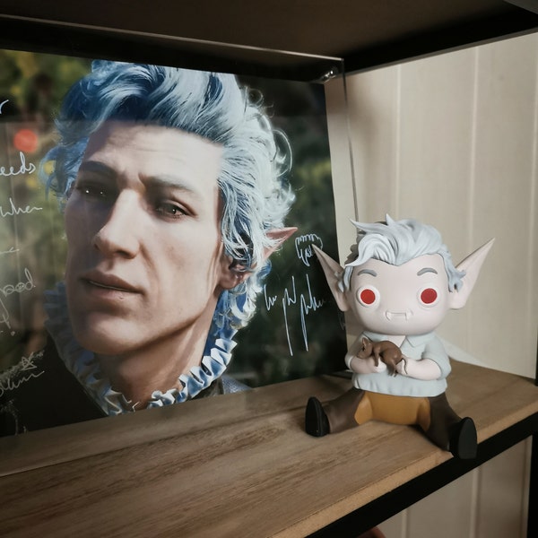 Resin Printed Karlach Figure - Painted - Etsy