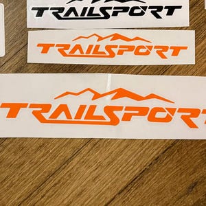 2 X Trailsport Logo Decal Sticker for Offroad Cars, Motorcycles and ...