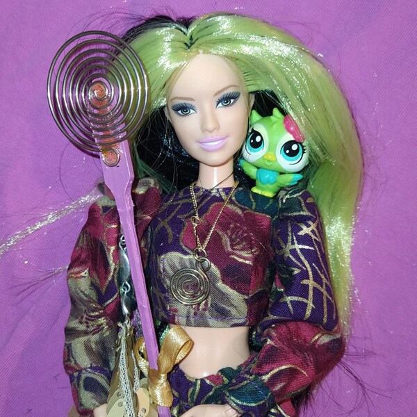 OOAK Rescue Doll - American Flag Inspired Linda Carter DC Wonder Woman ...