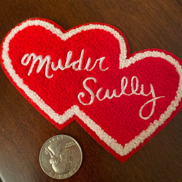 Mulder + Scully Forever Chenille Patch - Etsy