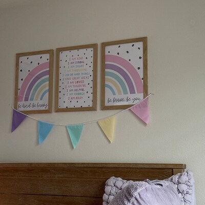 Big Sis Lil Sis Print Set, Girls Wall Art, Girls Shared Bedroom, Big ...