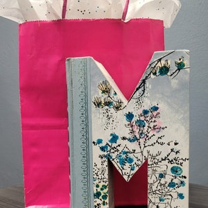 BOOK LETTER N, 316 ... Ready Made Letter, Cut Book Letters, Letter Cut ...