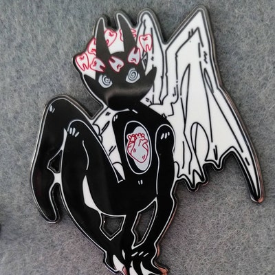 Gore Angel Enamel Pins 2in - Etsy
