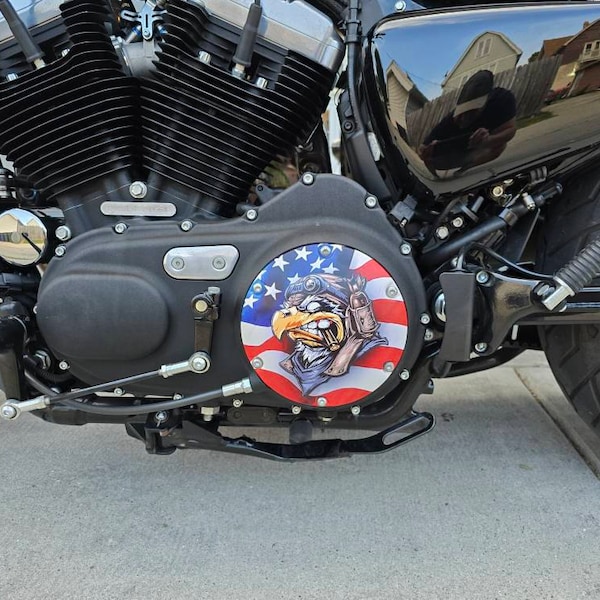 Harley Davidson Custom Derby or Timing Cover (your Choice) Twin Cam Big ...