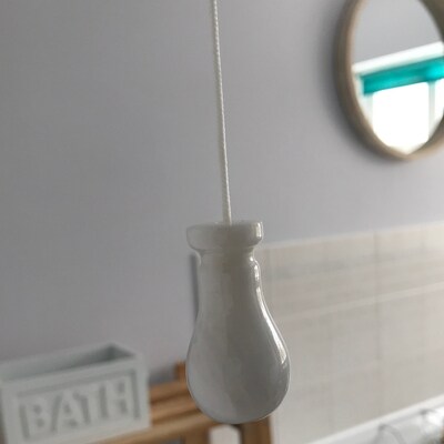 Pure White Onyx Marble Light Pull, Onyx Marble, Marble Gift, Bathroom ...