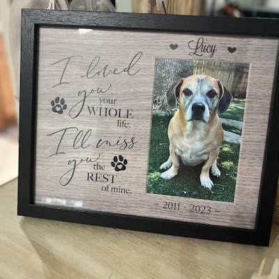 Bereavement Frame Loss of Loved One Grief and Mourning - Etsy