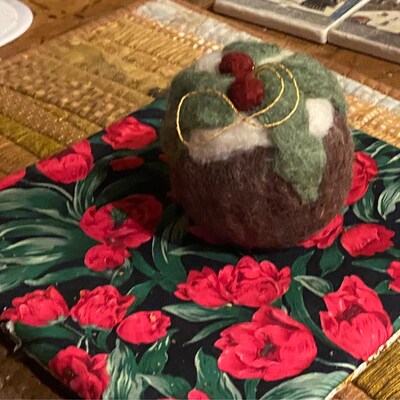 Sheep Felted Painting Kit Landscape Picture Needlepoint Needle Felting, Painting With Wool ...