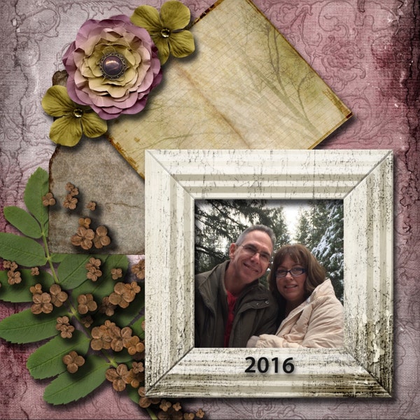The Measure of Time - Digital Scrapbooking Kit - 17 Papers Over 50 ...
