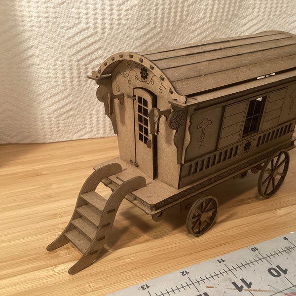 Gypsy Caravan Kit- Build Your Own- Vardo Wagon- Mini - Ships From USA ...