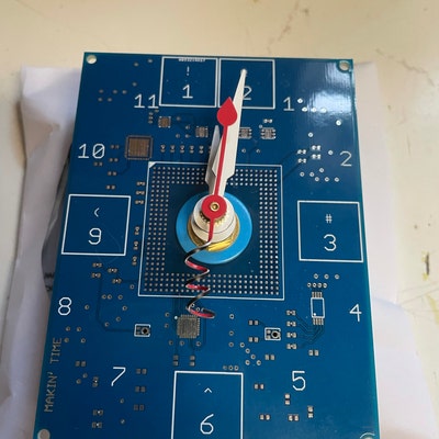 Vintage Punched Computer Punch Card on Mini CD on Circuit - Etsy