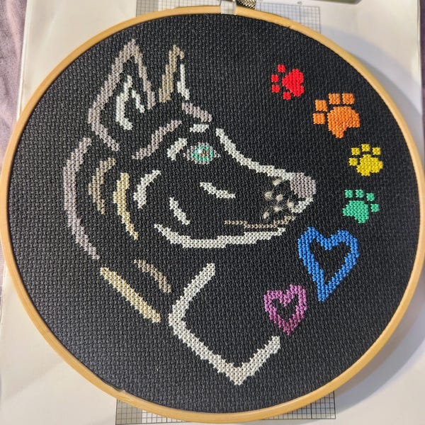 Cello Cross Stitch Pattern female, Music Counted Cross Stitch Chart ...