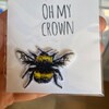 Tiny Bee Fusible Patch, Bumblebee Insect Applique, Honey Bee Patch, Bug ...
