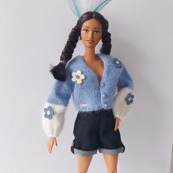 Bright Spring Outfit for a 11 Inch / 30 Cm Femate Dolls / Handmade Doll ...