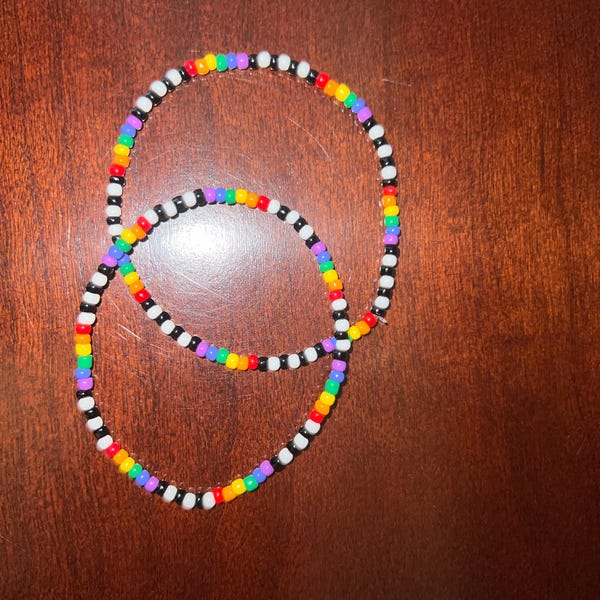 Sonic and Shadow Matching BFF Bracelets - Etsy