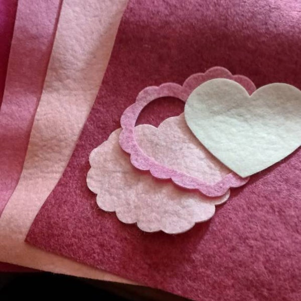 Pre-washed Wool Felt Penny Rug Kit - Summer Breeze - Penny Lane ...