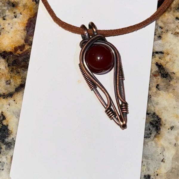 Wire Wrap Sword Necklace/100% Copper Wire Wrapped Blue Jasper Sword ...