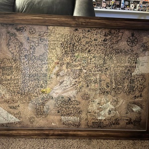 11 X 17 Vintage Runescape World Map Print - Etsy