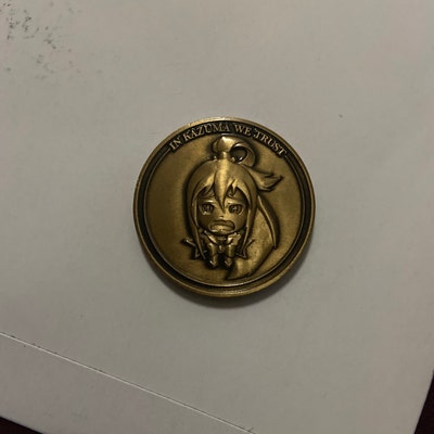 Koinosuba IOU Tokens Aqua - Etsy