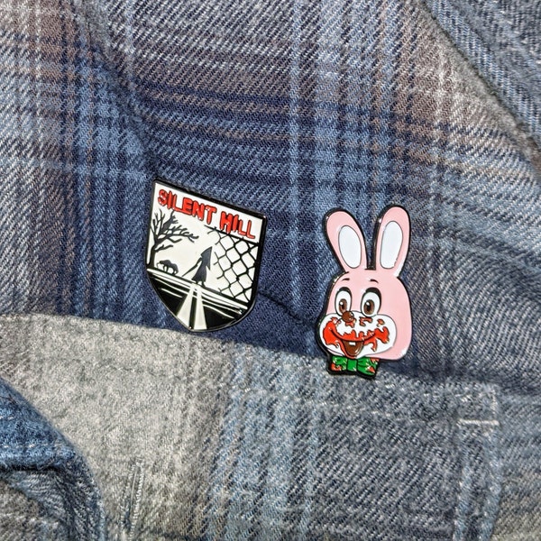 Silent Hill Robbie Rabbit Enamel Pin - Etsy
