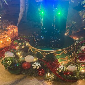 ONLY 1 Dancing Flapper Skeleton Halloween Wreath Red and | Etsy