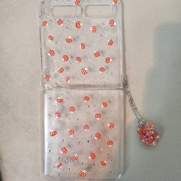 Mushroom Toadstool Polymer Clay Kawaii Fake Sprinkles, Fimo Fake ...