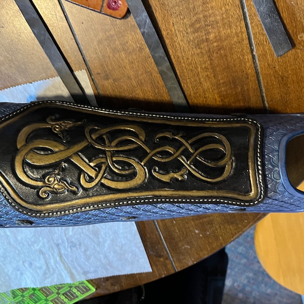 Leather Greaves Pattern / Leather Armor / Digital Download - SCA / Larp ...