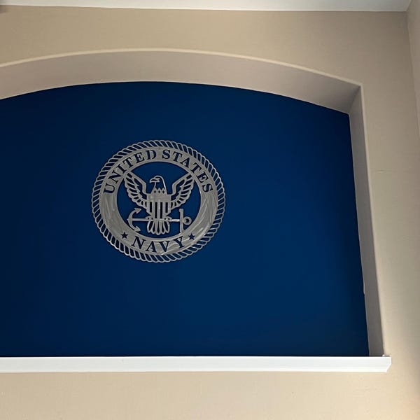 Metal Marine Corps USMC Crest Custom Plasma Cut Sign Art Military - Etsy