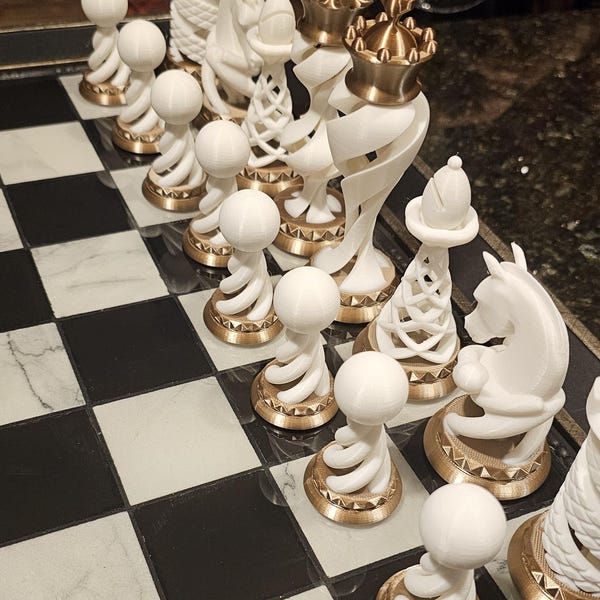Classic Chess Set 32 Piece Set - Etsy