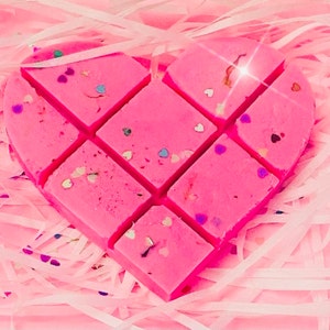 Single Heart Snap Bar Design Wax Melt Bar Silicone Mould - Etsy