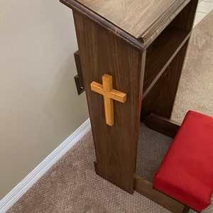 Folding Prayer Kneeler Kneeling Bench Catholic Altar Home - Etsy