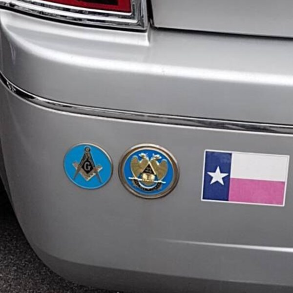 Scottish Rite 32nd Degree Jewel - Wings Down (black Ribbon) - Etsy