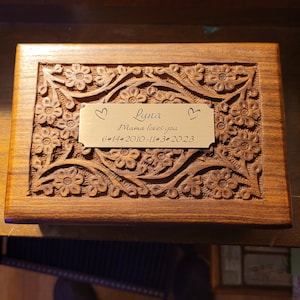 Custom Engraved Solid Brass Plate Picture Frame Art Label Name Tag 3 X ...
