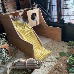 Two Tower Turrets for Rabbit Play House Exercise Small Animal - Etsy UK