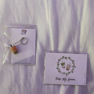 Boba Milk Tea Keychain, Bubble Tea Drink Keychain - Etsy UK