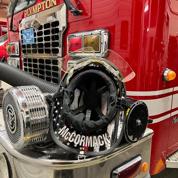 Tactical Red Line Fire Helmet Wrap Sticker Overlay Label Vinyl Wrap - Etsy