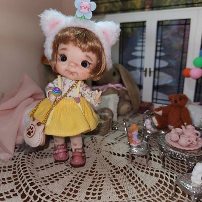 Custom Doll Clothes Obitsu11 Clothes Ob11 Clothes Ob11 Outfits 1/12 BJD ...