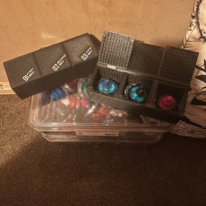 Beyblade X 3D Printed 3on3 'spinner' Deck Case Multi Nanairo Custom - Etsy