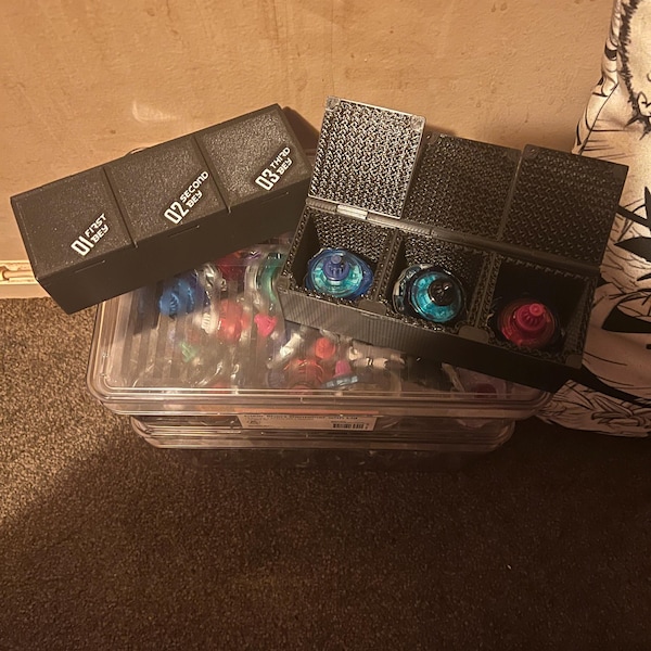 Beyblade X 3D Printed 3on3 'spinner' Deck Case Multi Nanairo Custom - Etsy