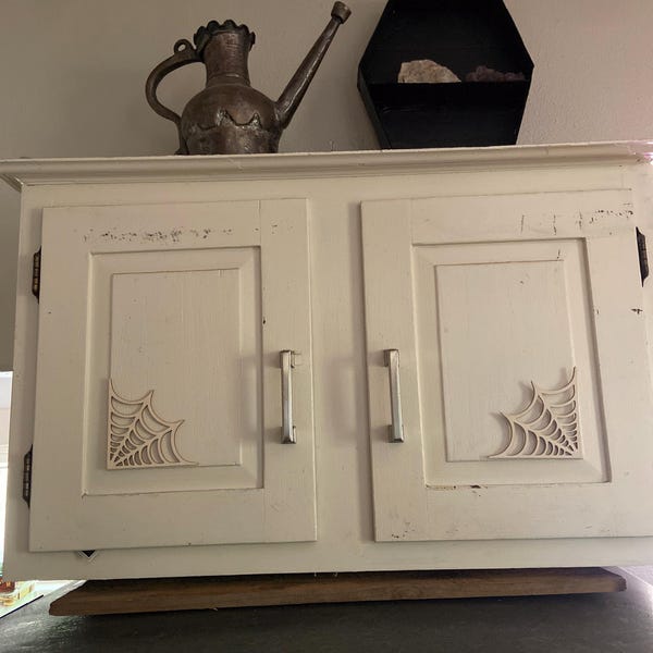 Spider Web Shape - Multiple Sizes - Laser Cut Unfinished Wood Cutout ...