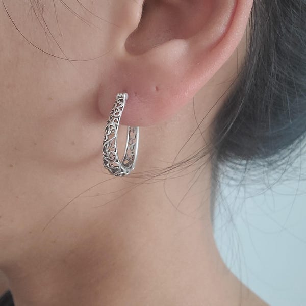 Handmade 925 Sterling Silver Red Ruby Cyborg Gothic Robot Biker Mens ...