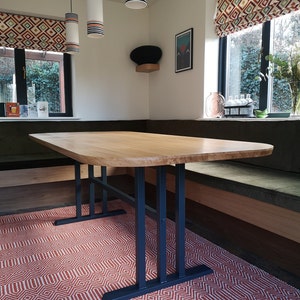 ANKI. A Shape Home Office Desk Legs Metal Dining Table - Etsy