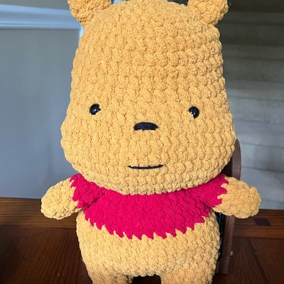 Chunky Pooh Crochet Pattern. P.O.O.H Amigurumi Crochet Pattern. Pdffile ...