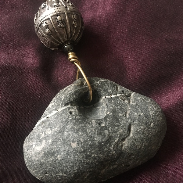 1 5 Irish Hag Stones, Choose Your Own, Holey Stone, Adder Stone, Odin ...