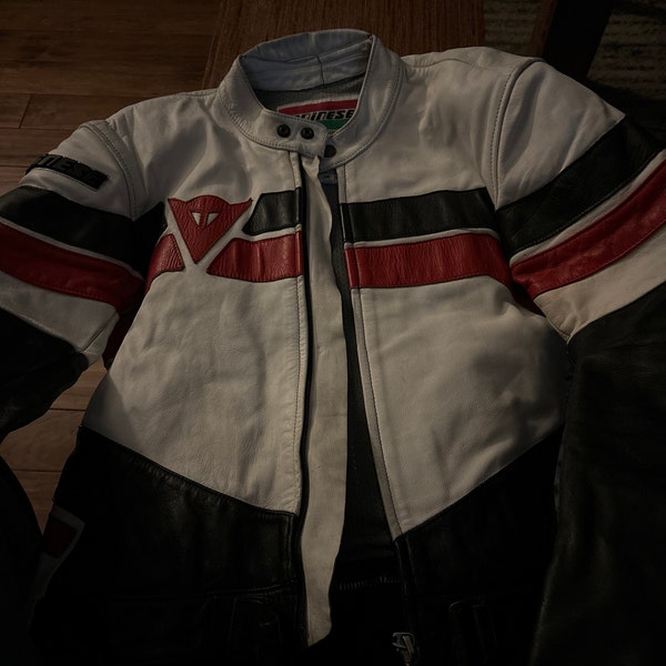 Vintage Furygan Leather Motorcycle Race Jacket L - Etsy