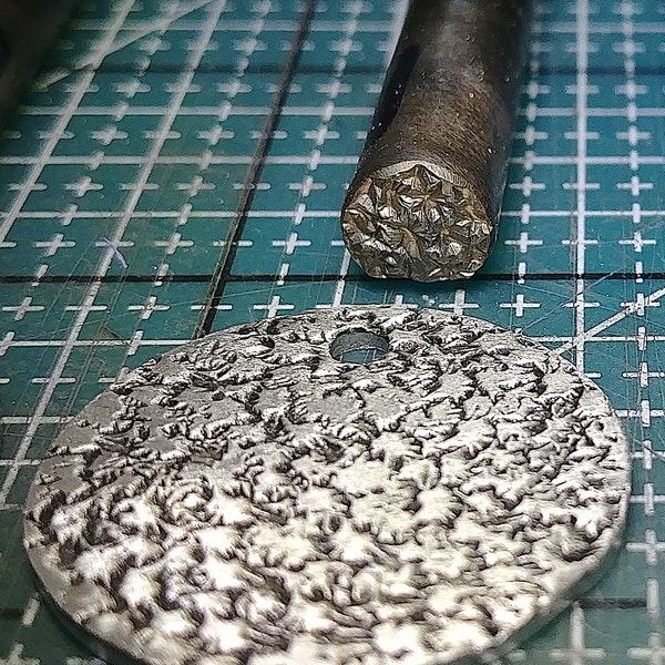 Handmade Metal Stamping Tools, Texture Metal Stamping Tool, Texture ...