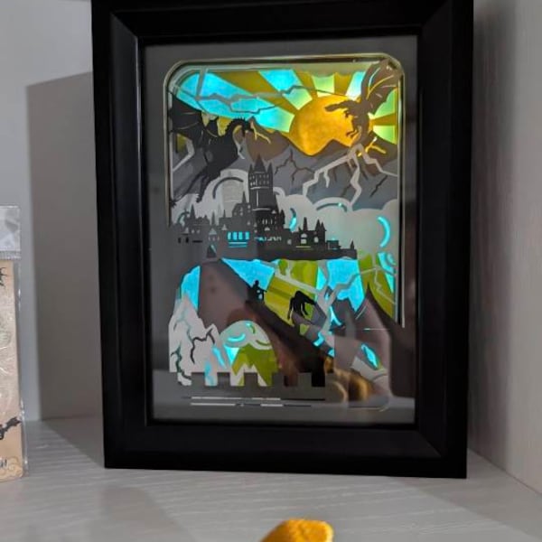 The Parapet LEGACY Edition | Light Box Book Nook, Dragon Book Fantasy ...