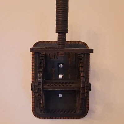 Wooden Steampunk Light Switch Unique Gift Industrial Light - Etsy
