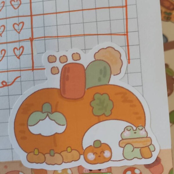 Bunny Dream Garden Sticker Smooth Matte Lamination Sticker, Laptop ...