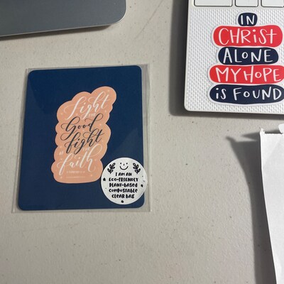 Psalm 23 Sticker Sheet 13 Stickers Christian Scripture - Etsy