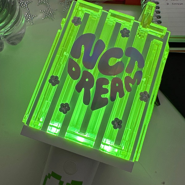 NCT Dream Lightstick Vinyl Decal Sticker Neobong Kpop - Etsy